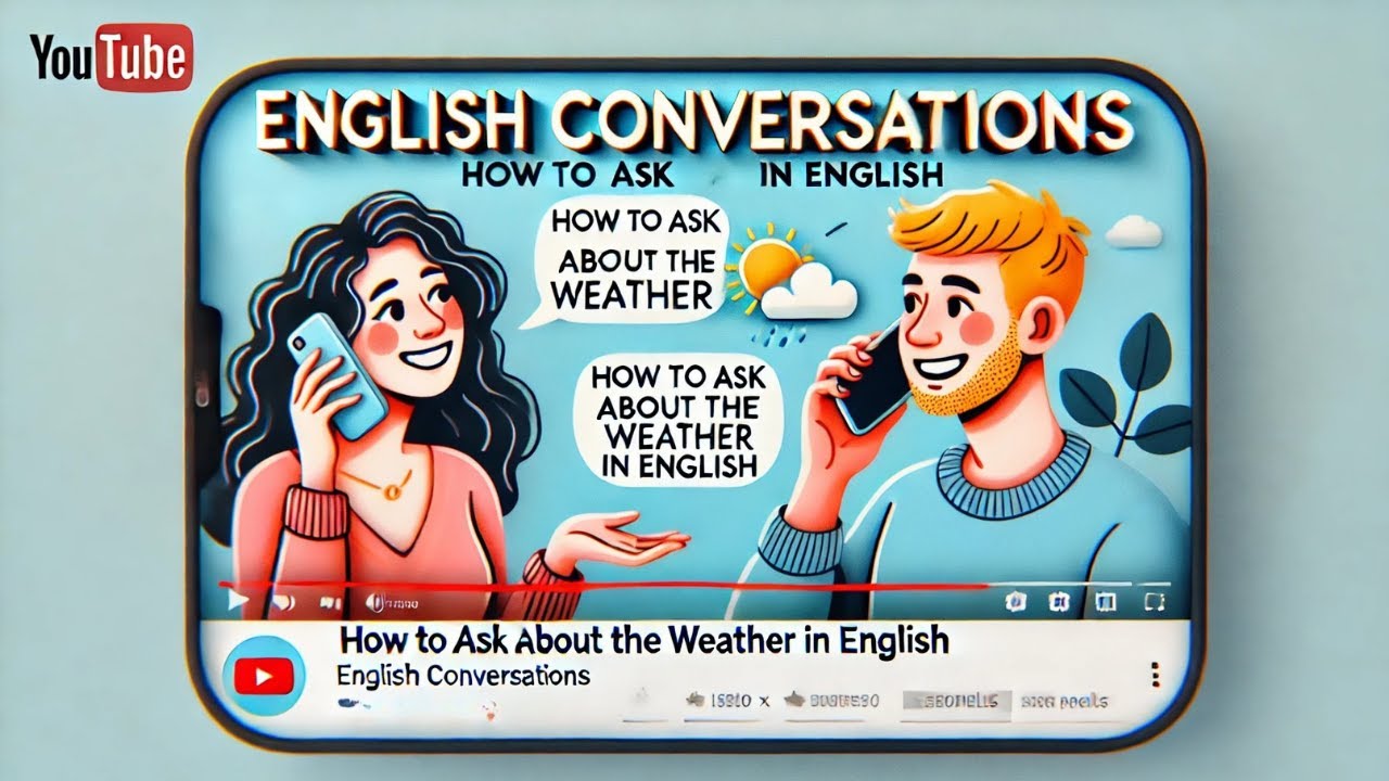 43- English speaking practice. How to Ask About the Weather in English ...