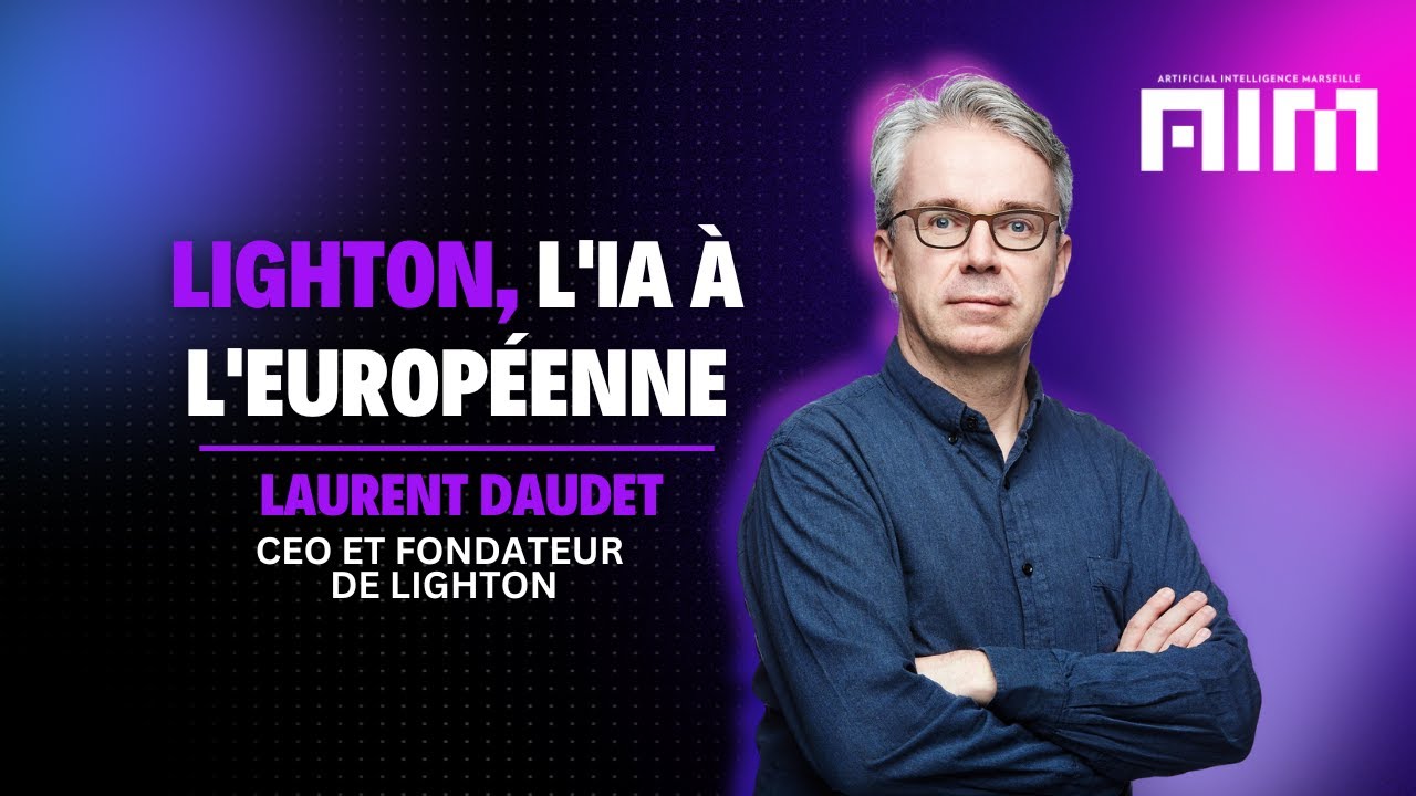LightOn, l'IA à l'européenne | Artificial Intelligence Marseille - YouTube