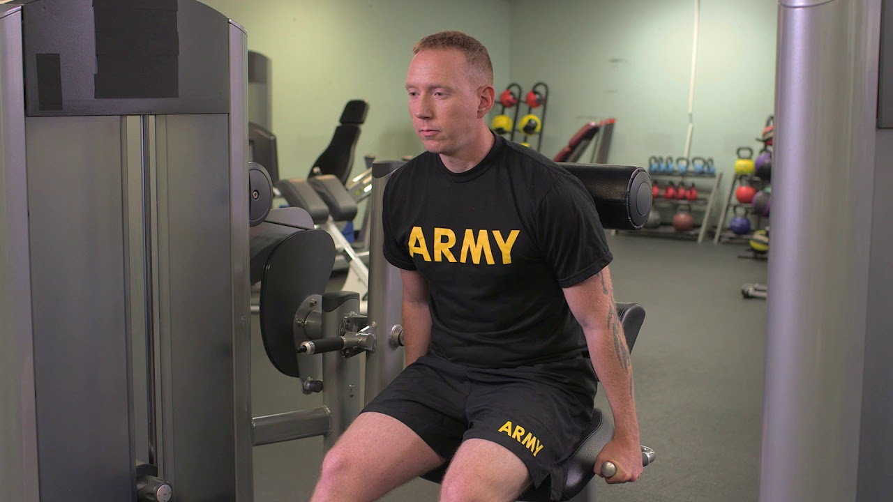 Strength Training Machine Drill Exercise 12 - Trunk Extension - YouTube