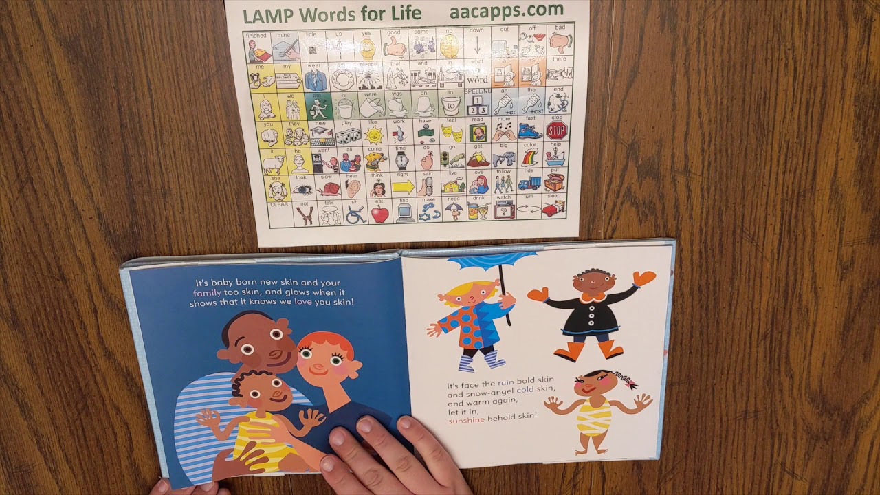 AAC Modeling The Skin You Live In LAMP Words for Life - YouTube