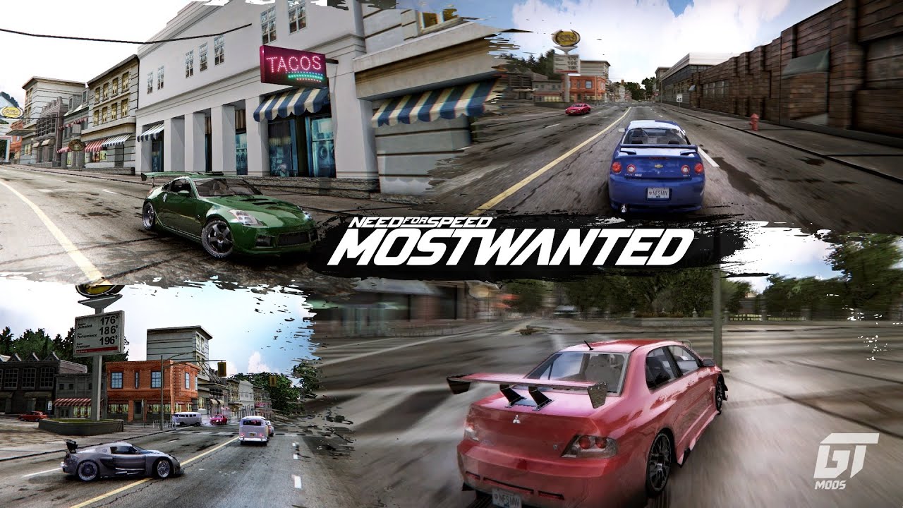 NFS MOST WANTED - Graphics like Unreal Engine | WIP Gameplay (4K) - YouTube