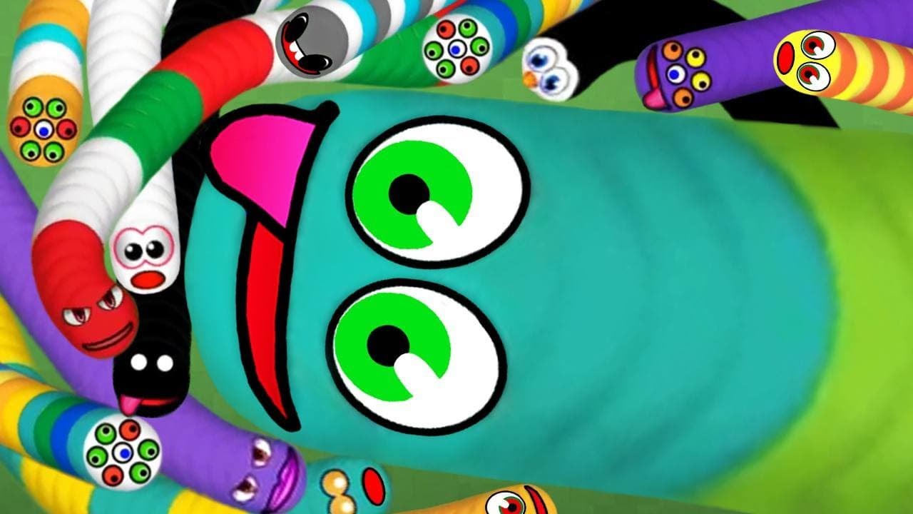 WORMSZONE.IO 001 CRAZY SLITHER SNAKE TOP 01 / Epic Worms Zone Best ...