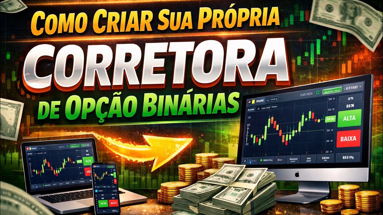 Como criar sua Própria Corretora de Opção Binárias em 2026 - YouTube