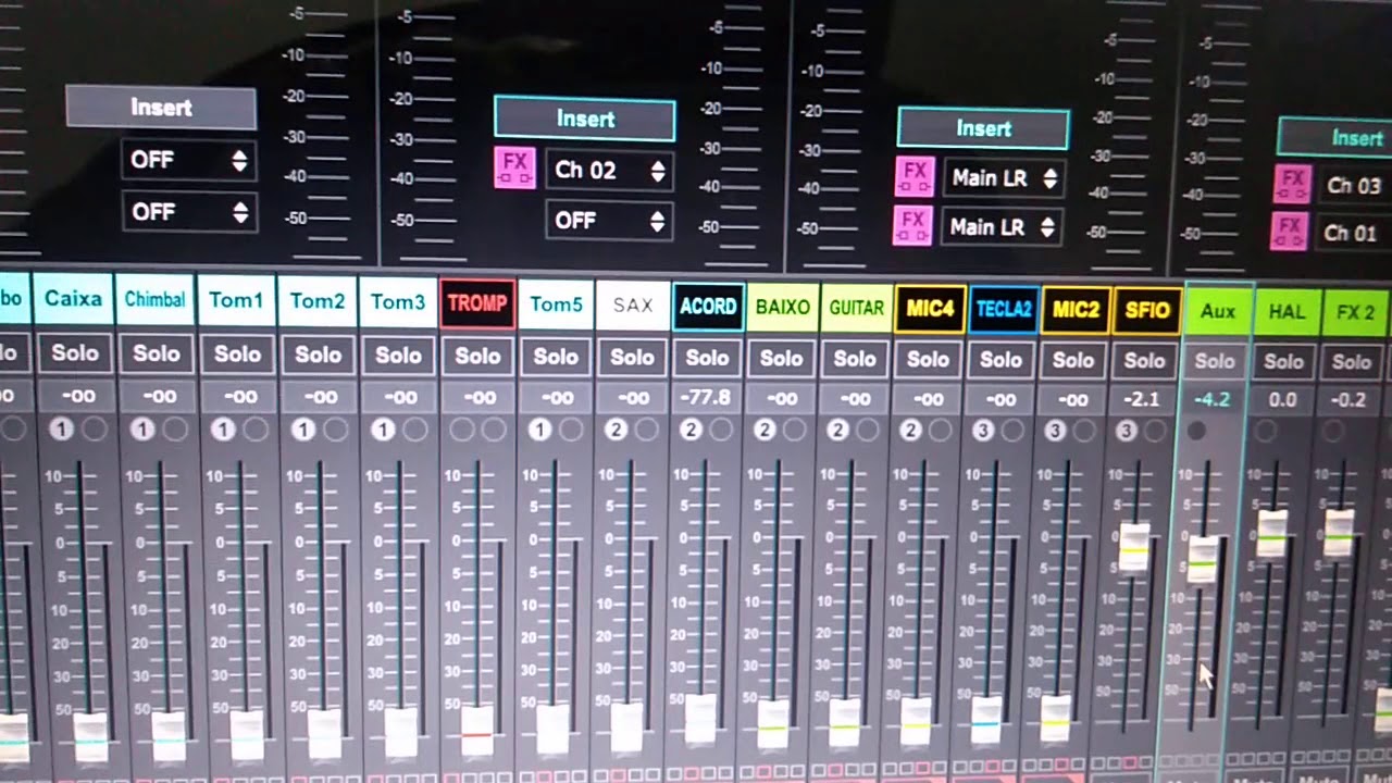 Usando Fx Stereo Combinator Nas Saídas Lr Na Xr18 X18 Xr16