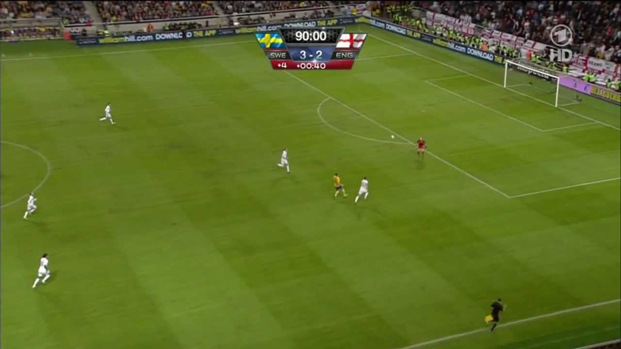 [HD] [1080p] Zlatan Ibrahimovic GOAL Sweden vs England 4:2 14.11.2012 ...