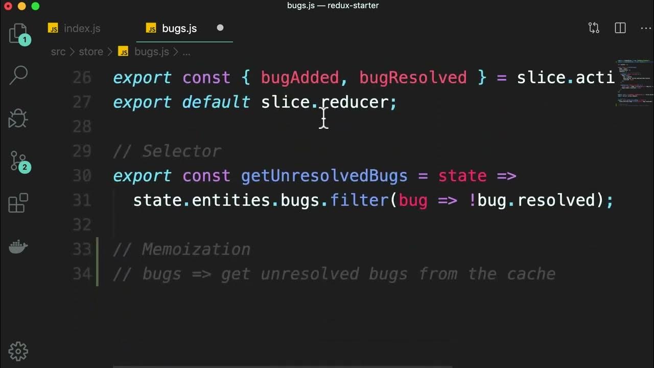 Redux | #59 - Memoizing Selectors with Reselect [By Mosh Hamedani] - YouTube