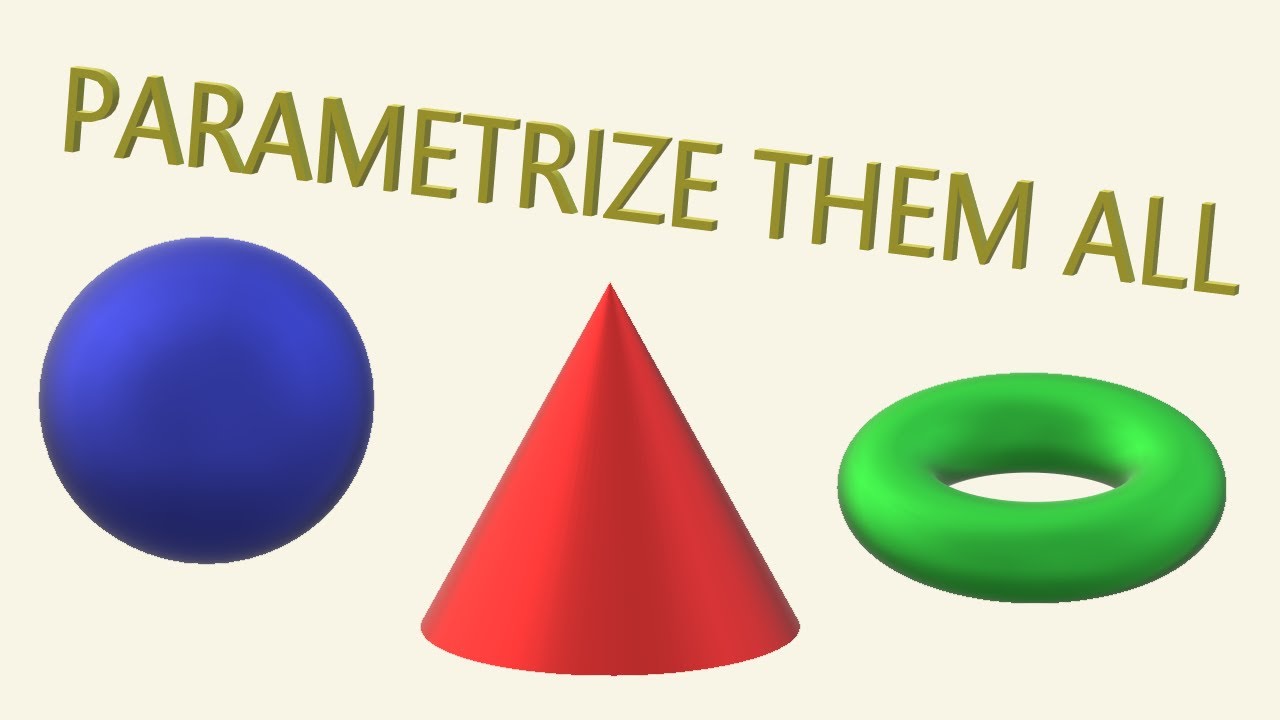Parametric surfaces - YouTube