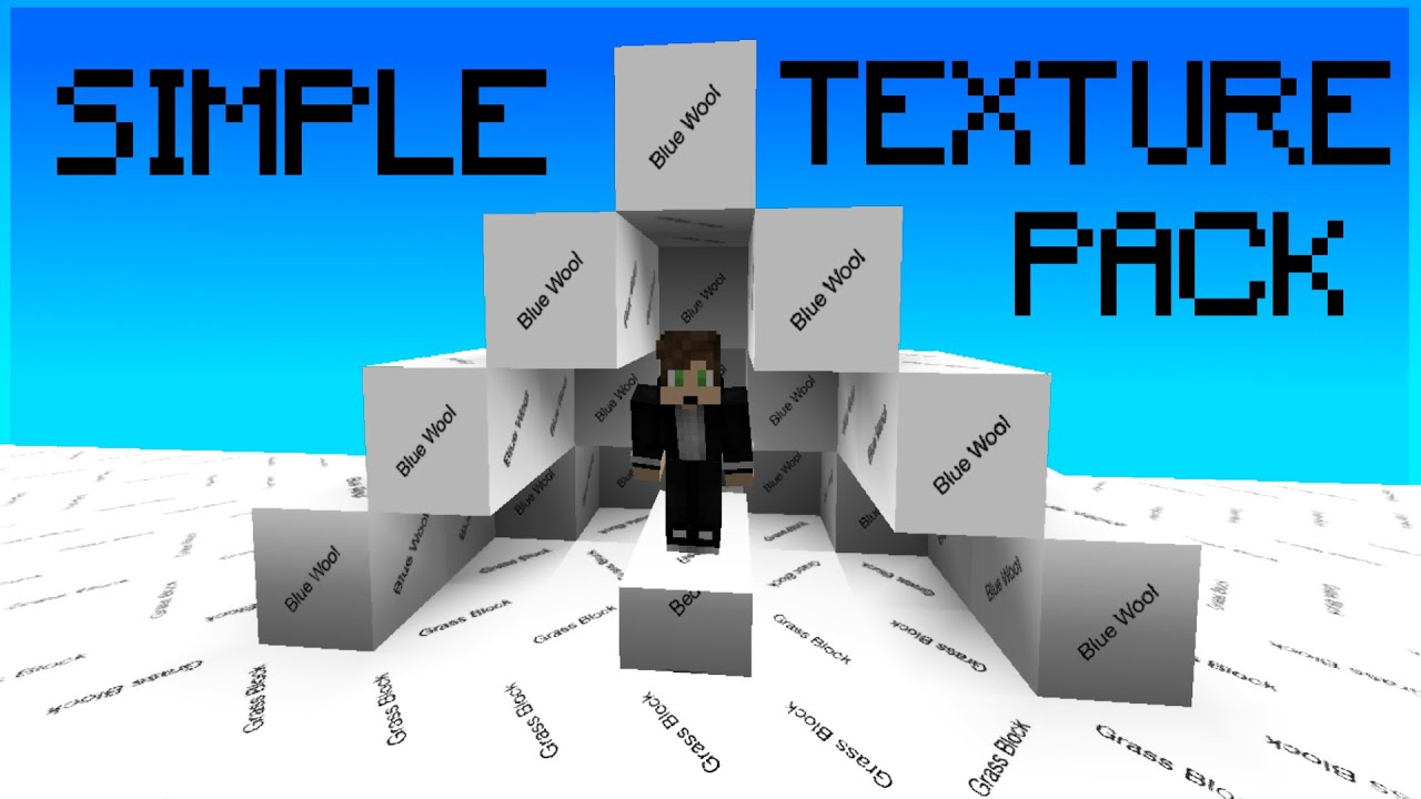 Bedwars with the Most Simple Texture Pack.. - YouTube