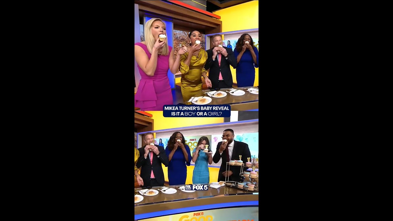 FOX 5 DC MIKEA TURNER'S BABY REVEAL - YouTube