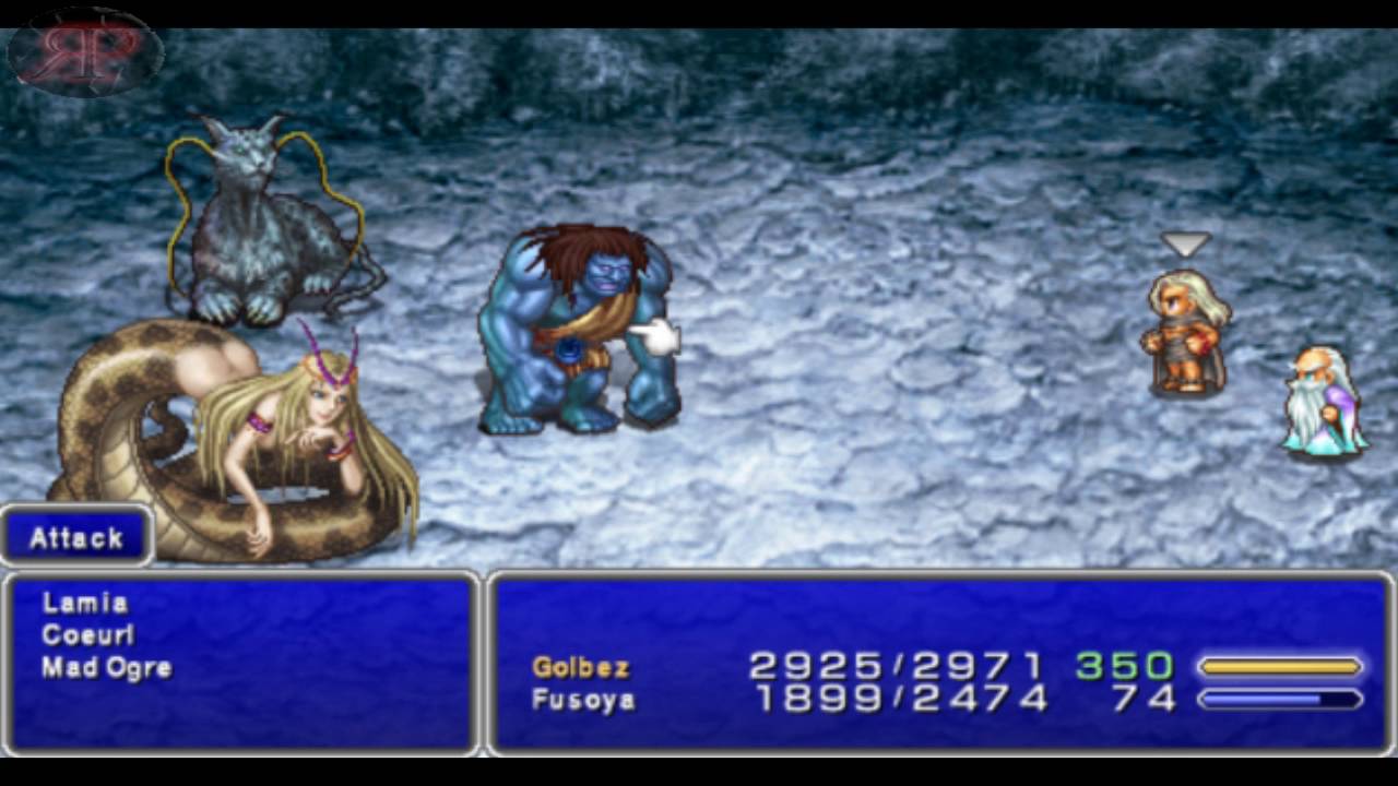 FFIV: The After Years - Part 37 - Lunar Face Challenge Dungeon - YouTube