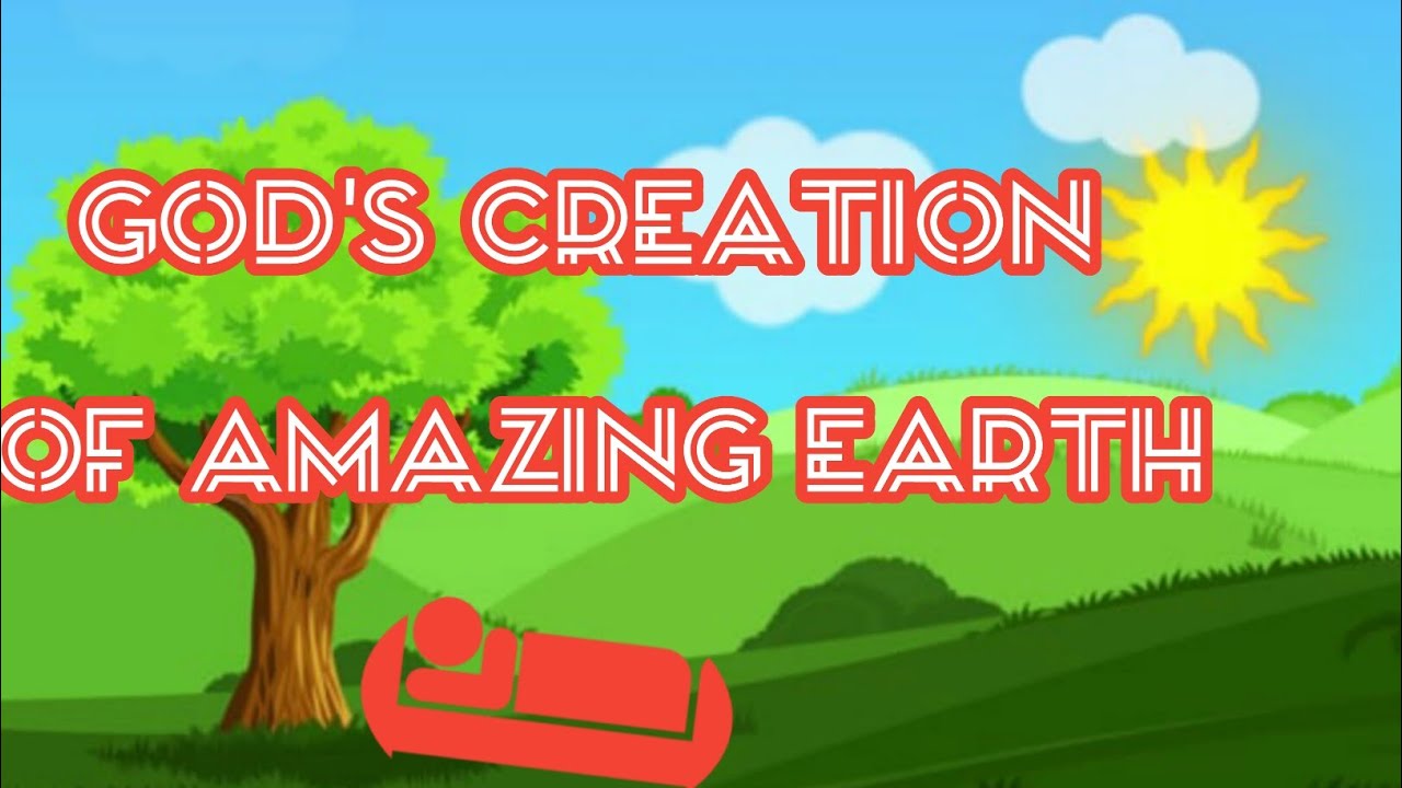 God's Creation Of Amazing Earth|Genesis First 7 Days|Bible Stories For ...