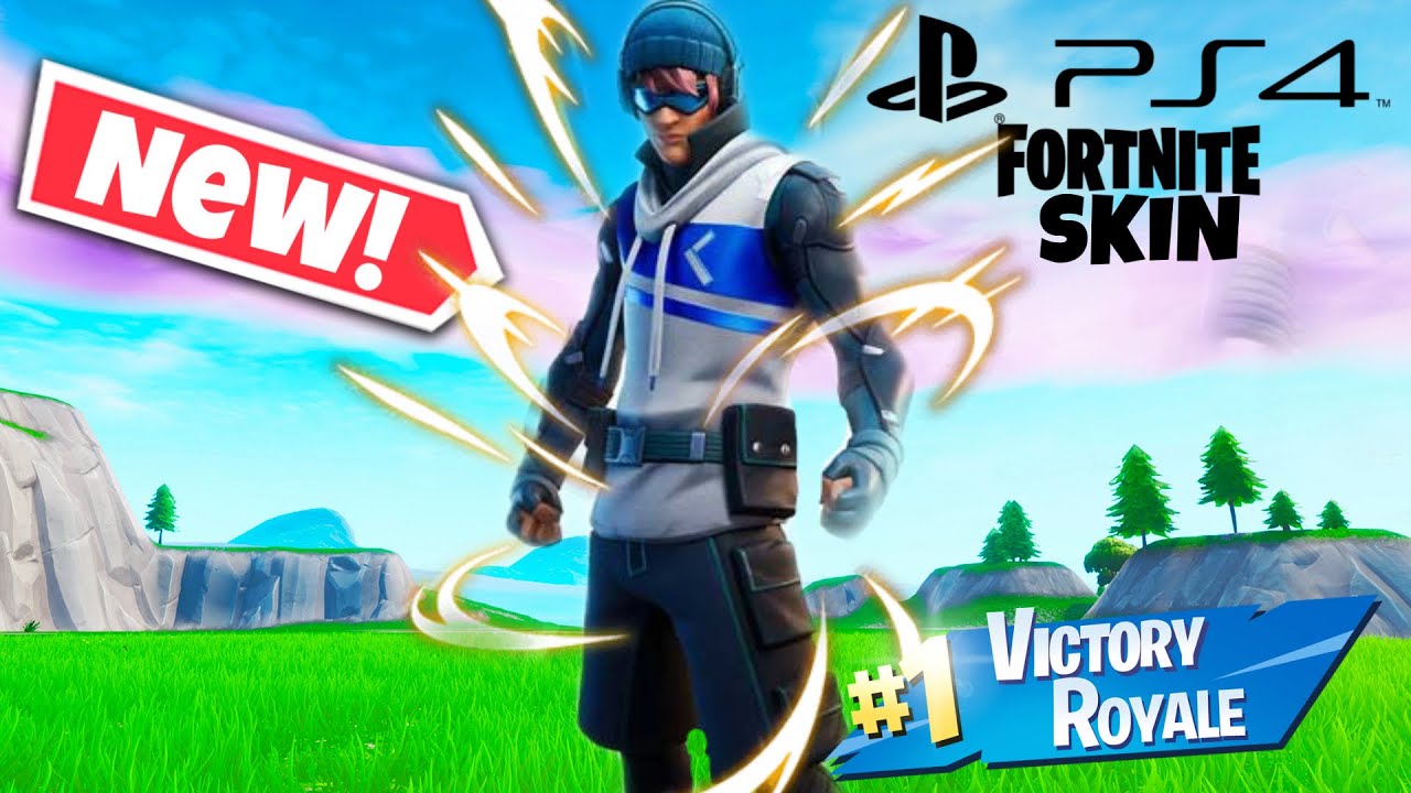 *NEW* EXCLUSIVE FORTNITE PLAYSTATION SKIN!! - YouTube