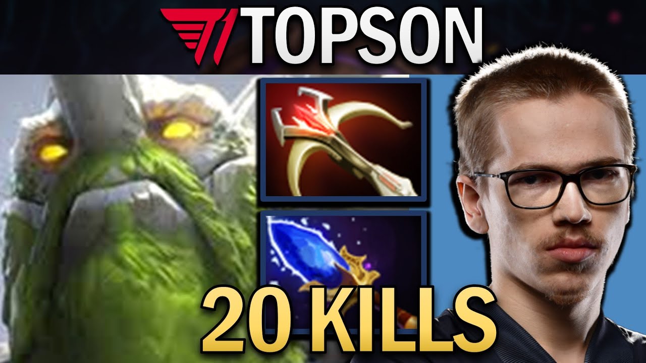 Tiny Dota 2 Gameplay T1.Topson with 20 Kills and Daedalus #dota2 # ...