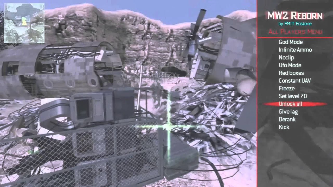 [PS3] MW2 Reborn : Mod menu 1.14 by Enstone - YouTube