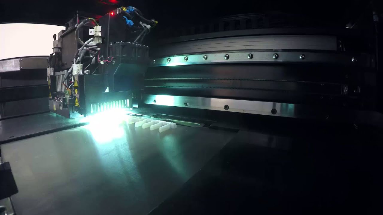 Voxellab Polyjet 3D printing timelapse - 3D štampa - YouTube
