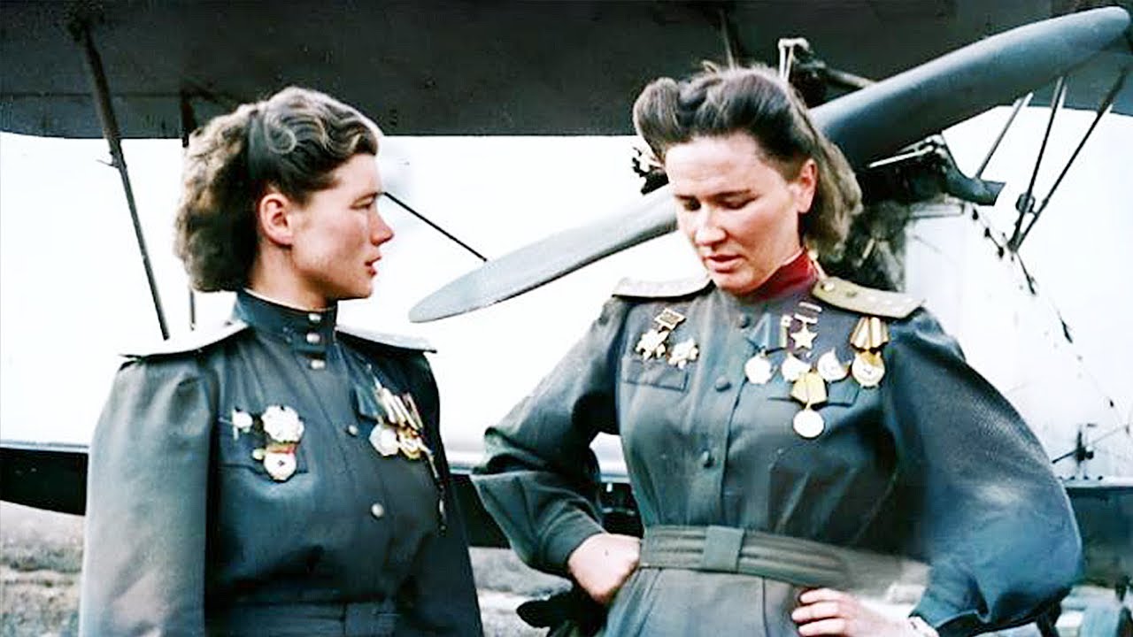 Why GERMANS called us NIGHT WITCHES? WW2 documentary about women's ...