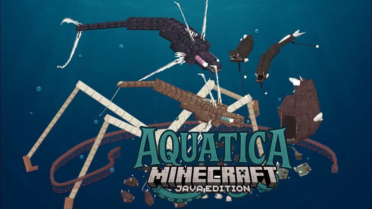 Aquatica Mod Water creature's - YouTube