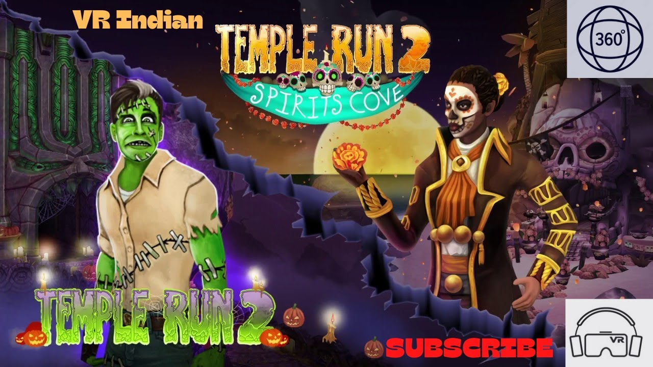 360 degree video // Temple Run 2 Spirit Cove #templerun #templerunning ...