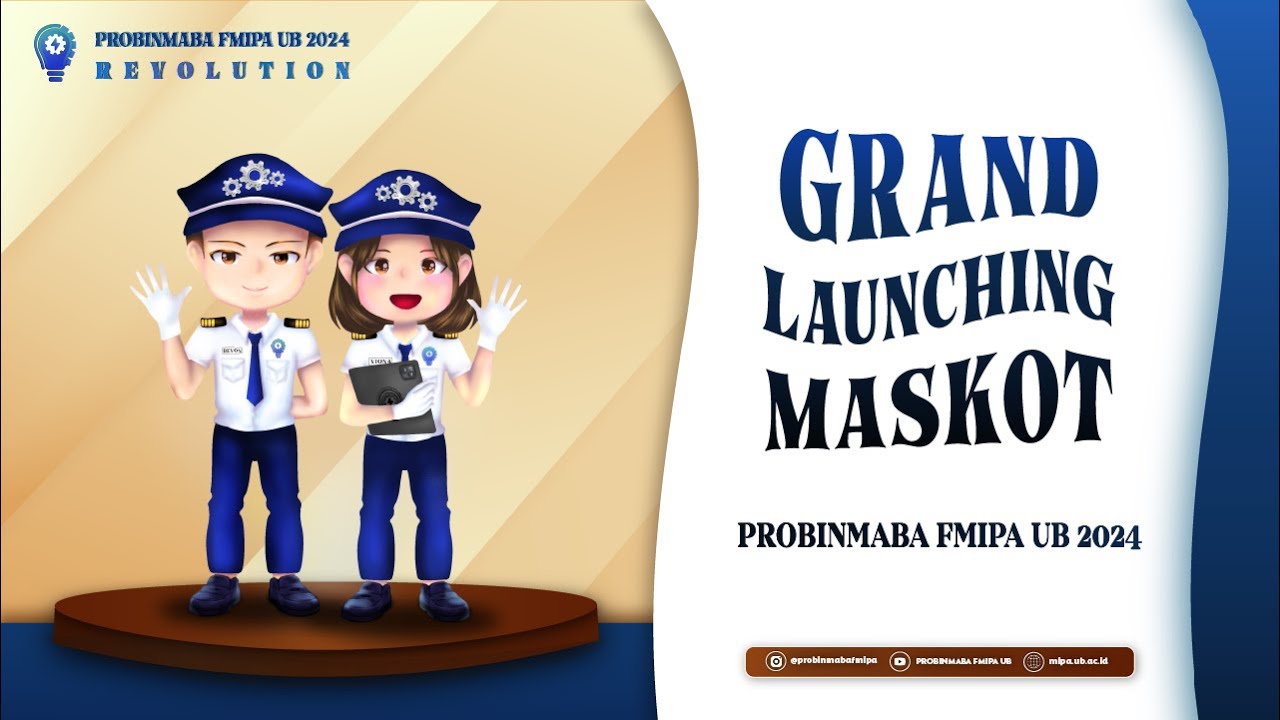 GRAND LAUNCHING MASKOT PROBINMABA FMIPA UB 2024 - YouTube