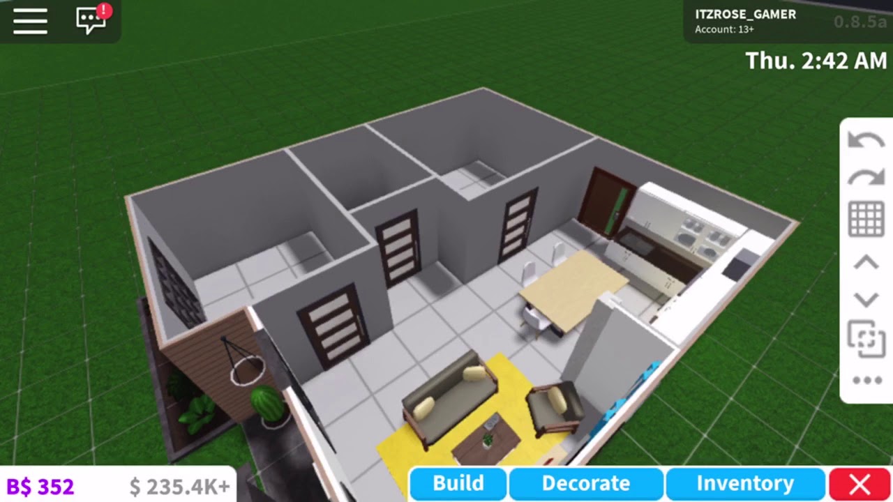Small house build(PART 1) | Roblox Bloxburg - YouTube