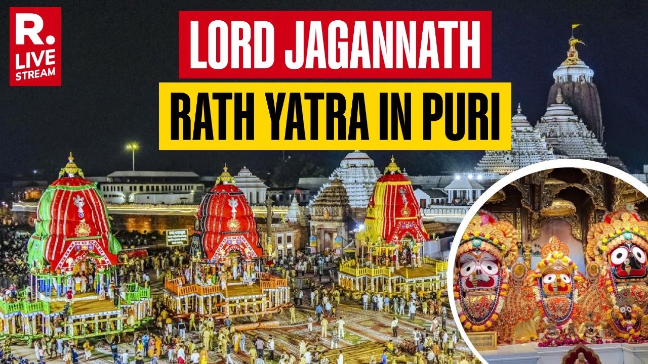 Lord Jagannath Rath Yatra LIVE: Fourth Day of Grand Annual Chariot ...