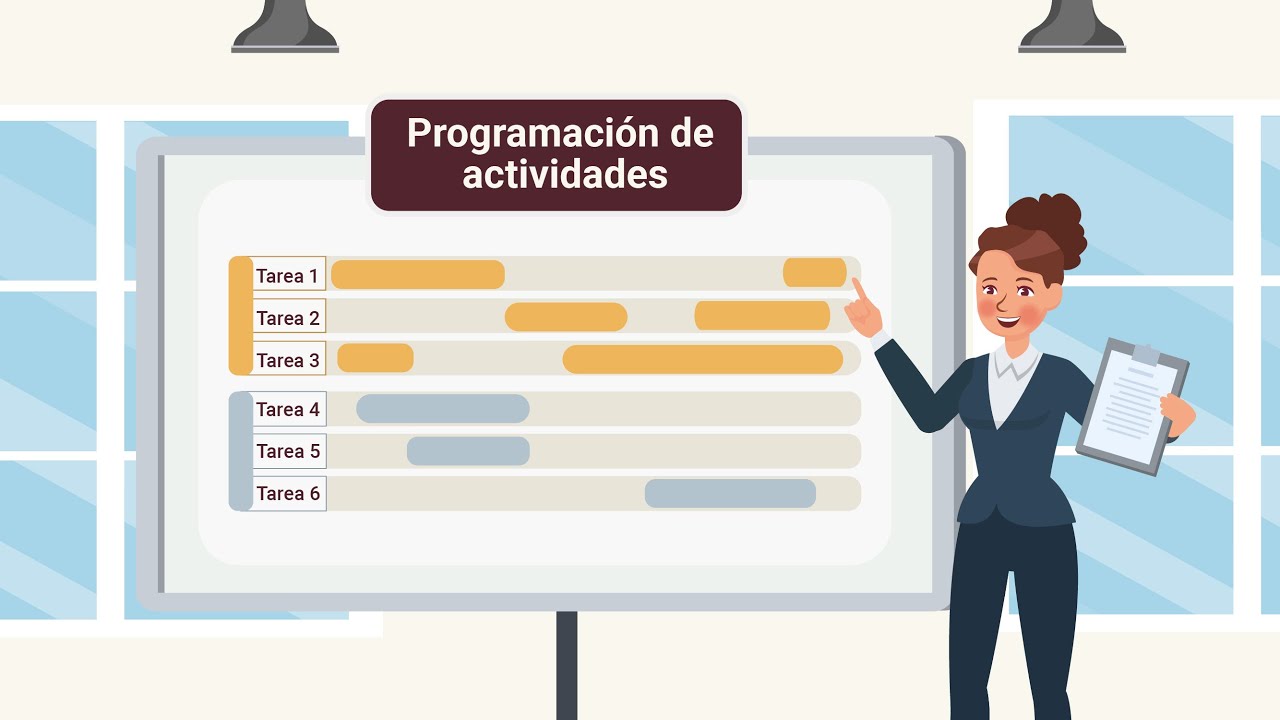 Programación de actividades en el plan de mercadeo: diagrama de Gantt ...