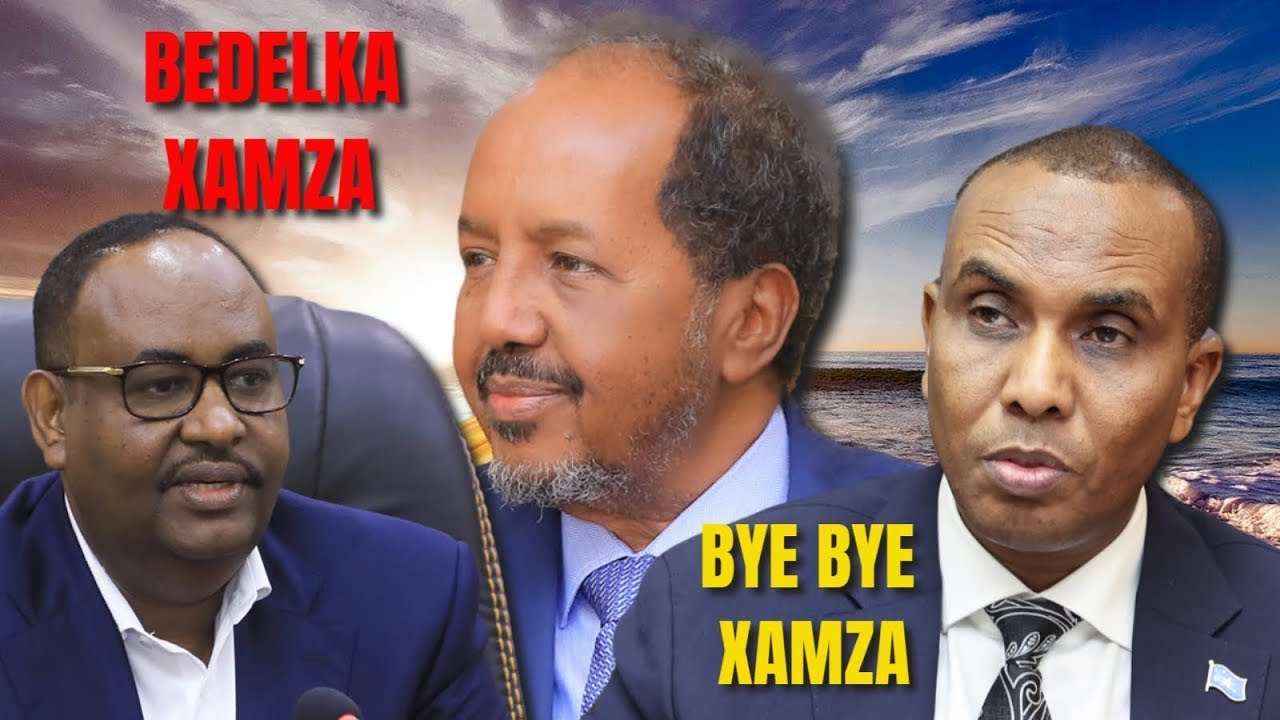 DEGDEG: Xasan Sh oo u digay Xamze iyo xil ka qaadista 2-Wasiir oo ...