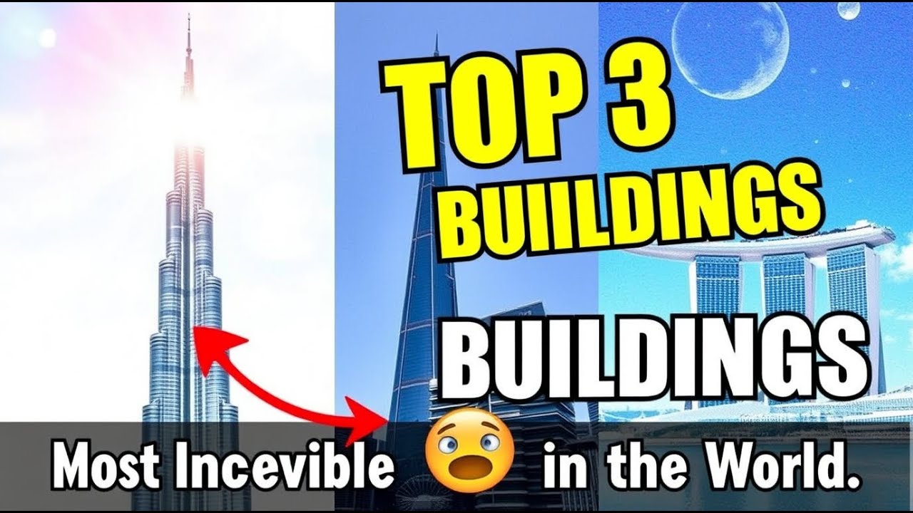Top 3 Most Incredible Buildings in the World! (Mind-Blowing ...