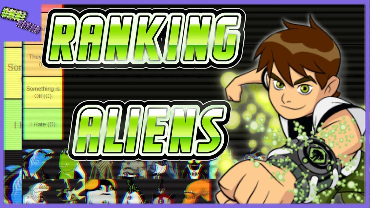 Ranking All The Ben 10 Original Series Aliens - YouTube