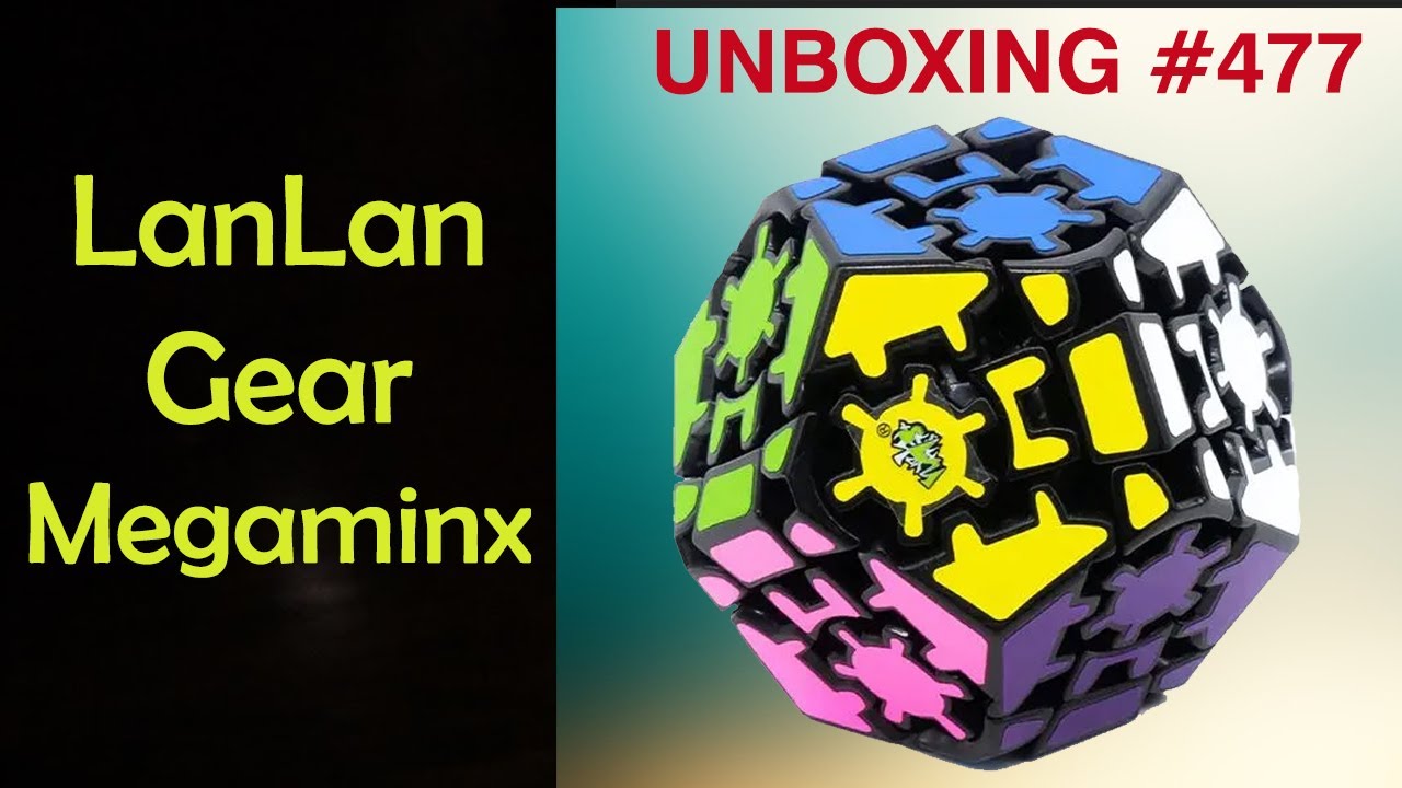 Unboxing №477 Гир Мегаминкс - Шестеренчатый Мегаминкс | LanLan Gear Megaminx - YouTube