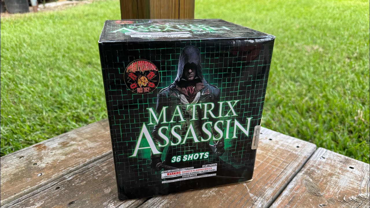 Matrix Assassin 36 shots - Pyro Predator - YouTube