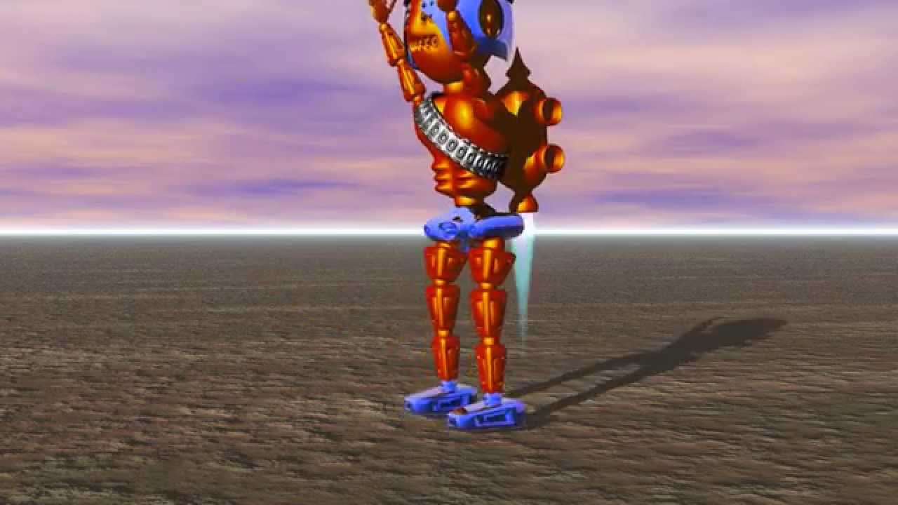 Bryce Animation , "Skai " My Rocket powered 3D Robot - YouTube