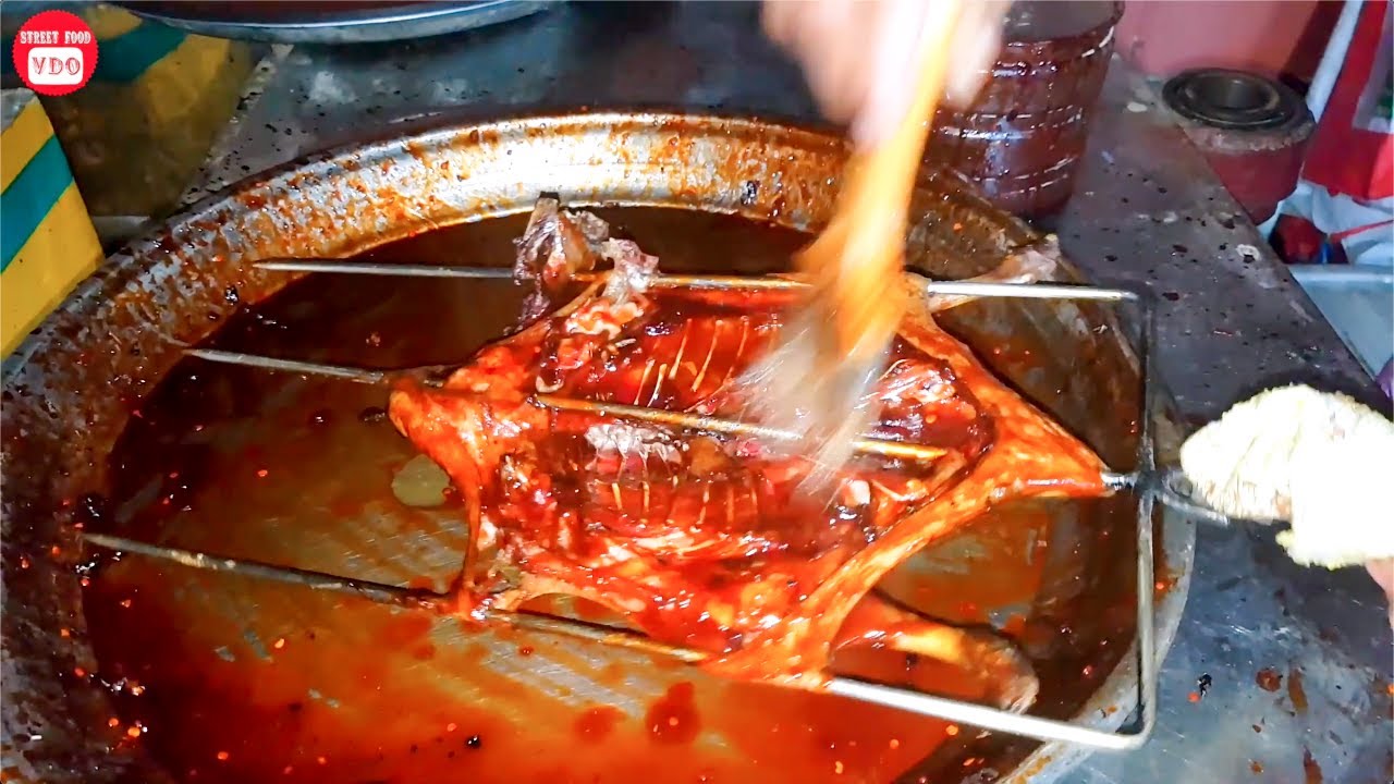 Roasted Ducks With Honey Asian Cambodia Street Food 299 Youtube