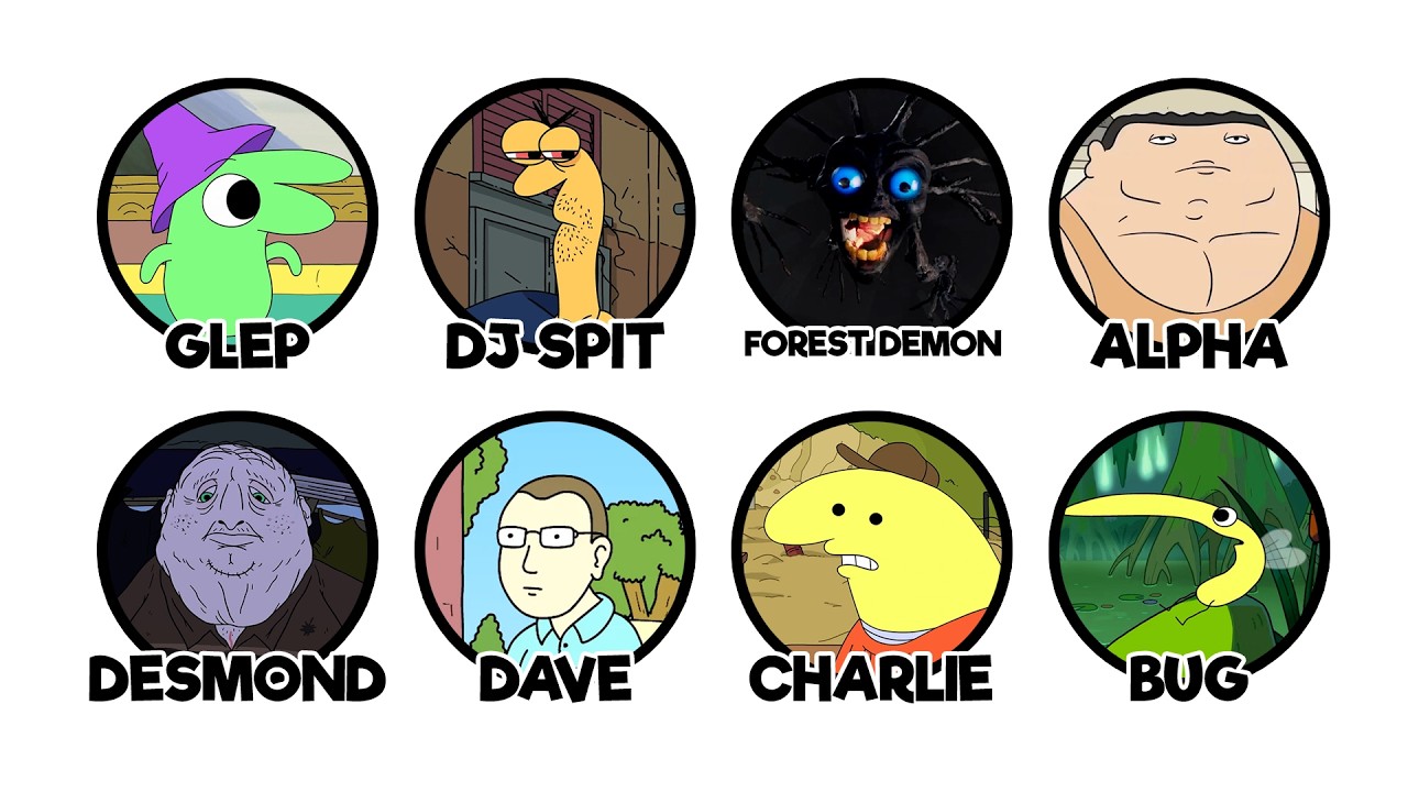 Every Smiling Friends Character Explained in 14 Minutes - YouTube