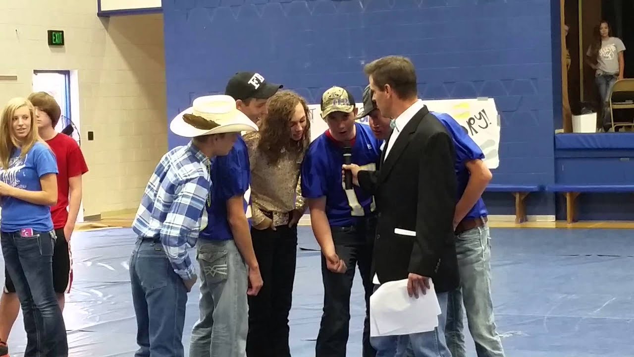 South Platte FFA Homecoming Skit 2014 - YouTube