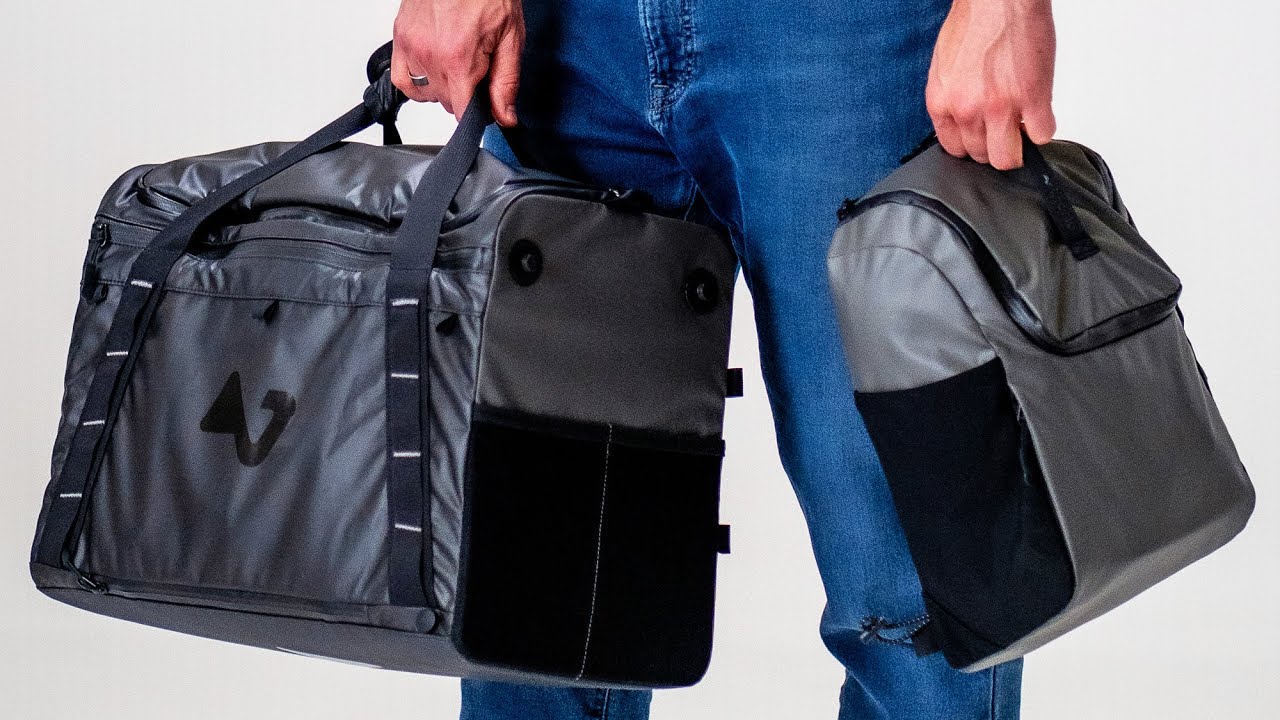 SwitchUP: Convertible Duffel Bag w/ Detachable Backpack - YouTube