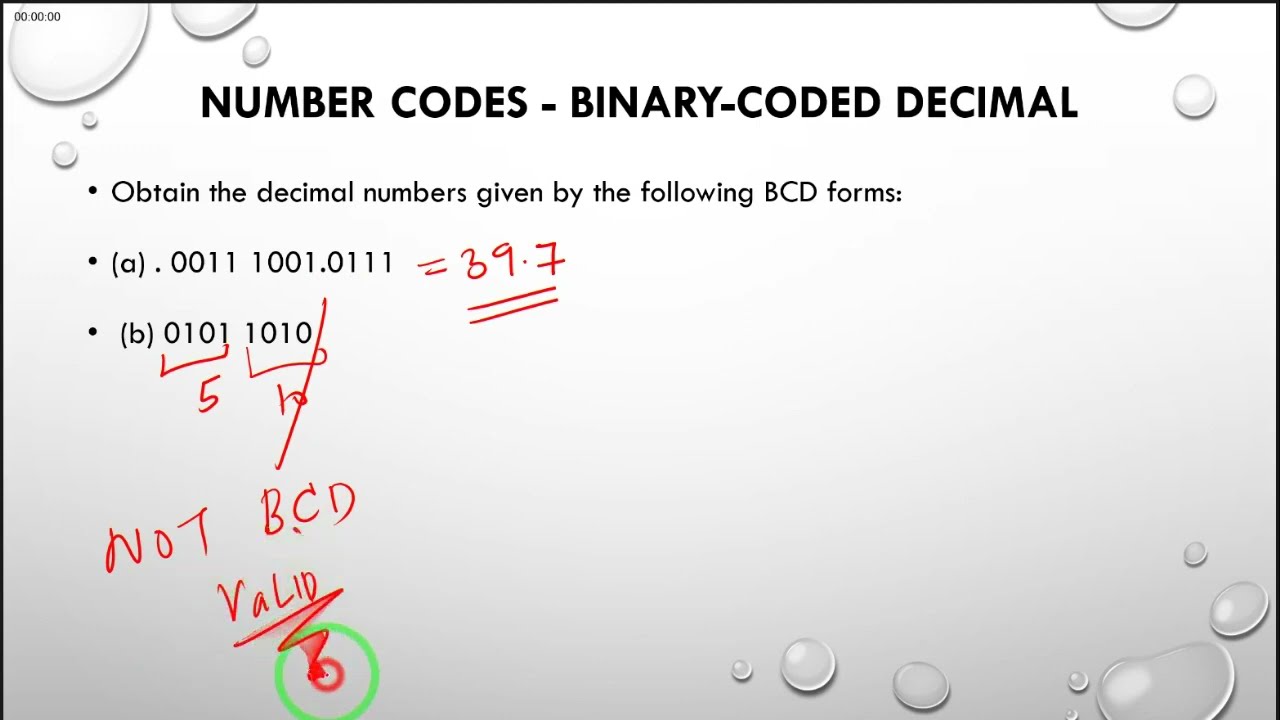7 Number Codes Binary Coded Decimal - YouTube