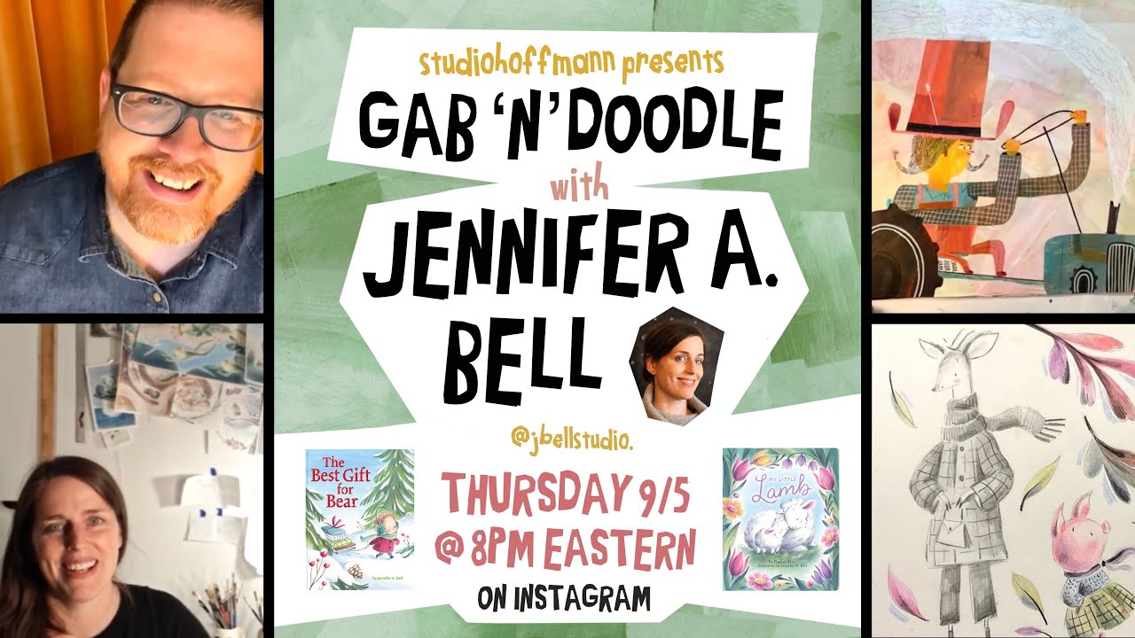 Studiohoffmann presents Gab ‘n’ Doodle with guest Jennifer A. Bell ...