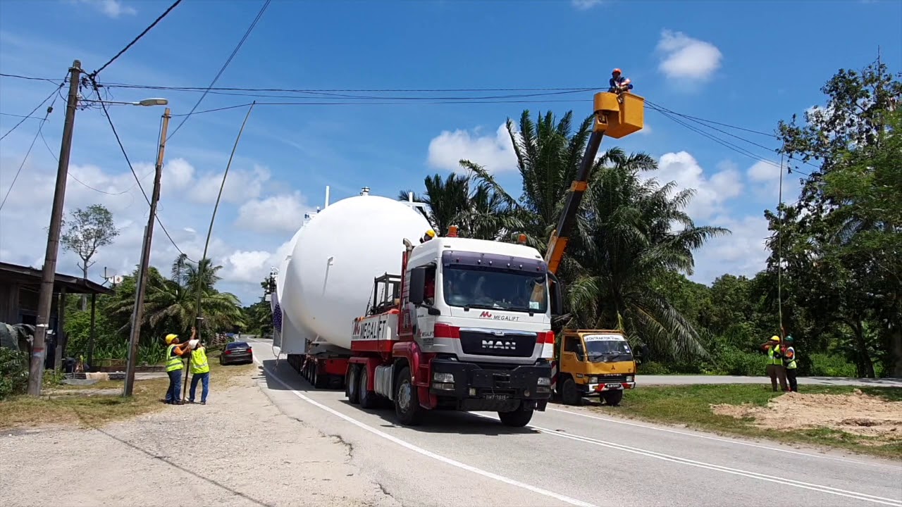 Transport of Pressure Vessel from Kemaman to Kuantan | Oil & Gas ...