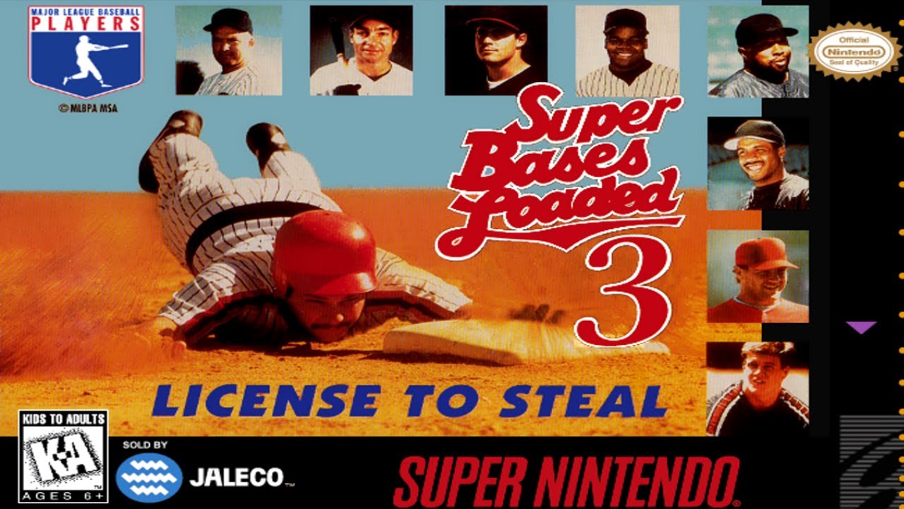 Super Bases Loaded 3: License to Steal GamePlay (SNES) - YouTube
