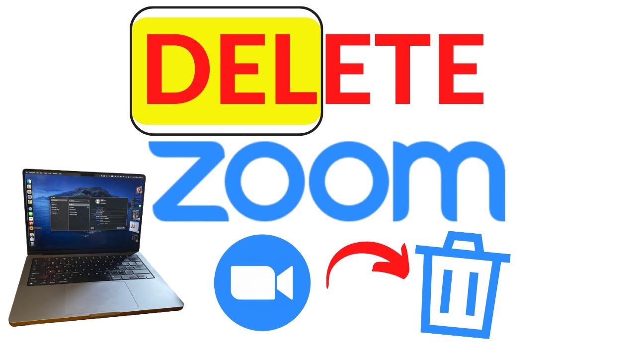 How to UNINSTALL ZOOM APP from Your Desktop - YouTube