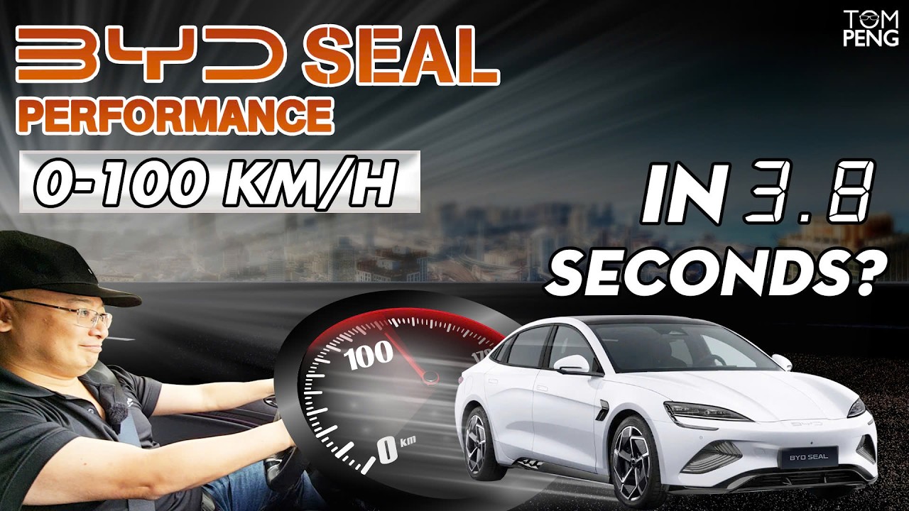 0-100 km/h in 3.8s?! Testing the BYD Seal's mind-blowing acceleration ...