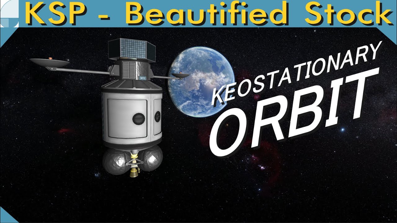 Keostationary Orbit Above a Specific Waypoint | KSP Stream Edit - YouTube