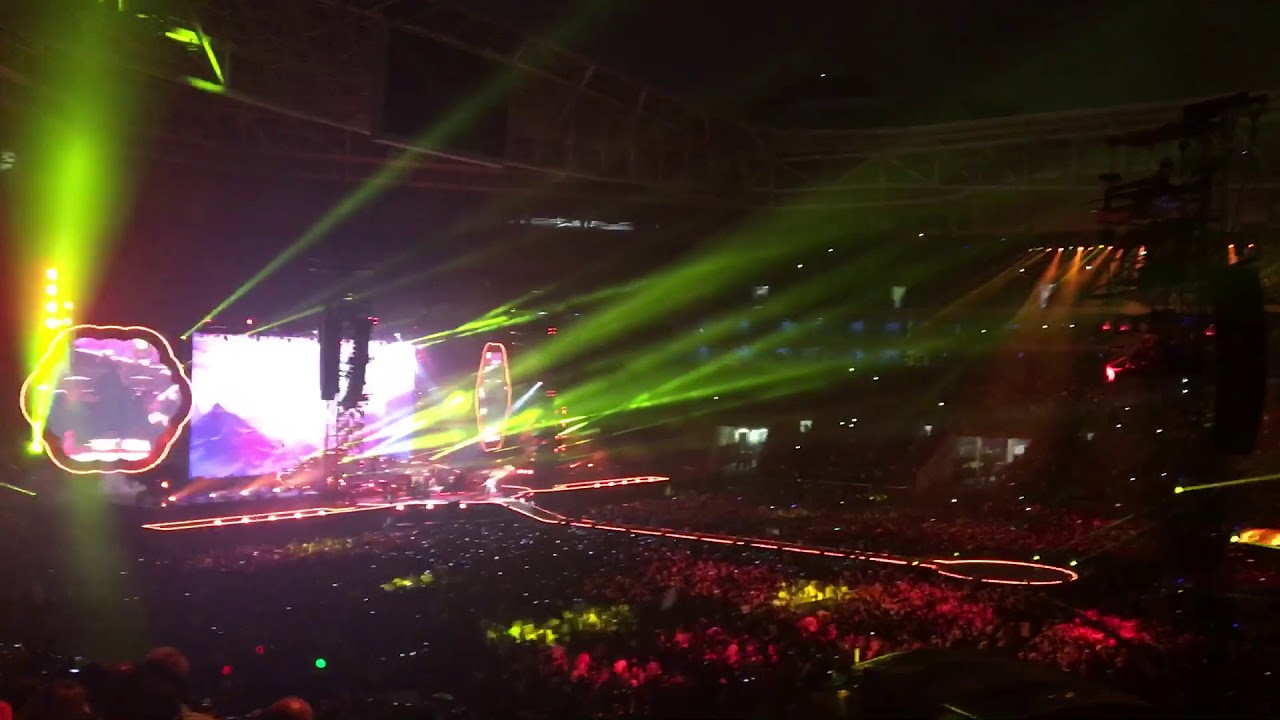 Hymn for the Weekend - Coldplay - São Paulo 08.11.2017 - YouTube