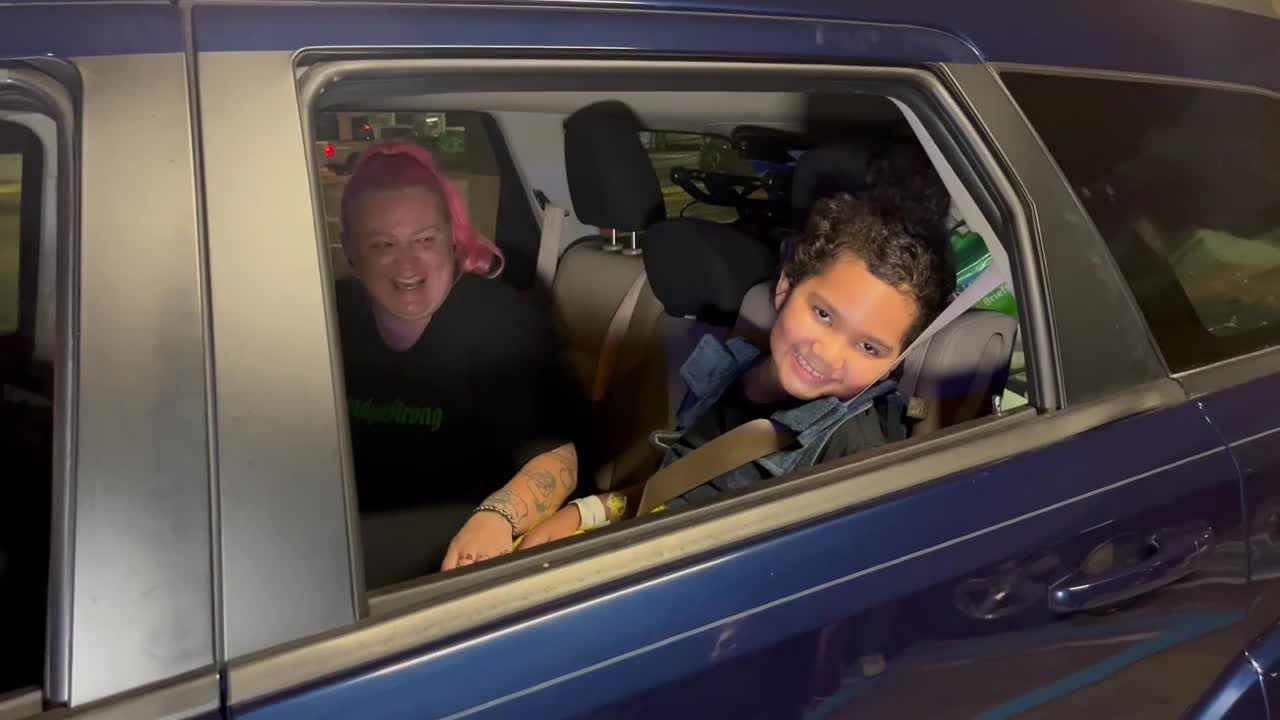 After more than 3 months in the hospital, Landyn Davis returns home ...