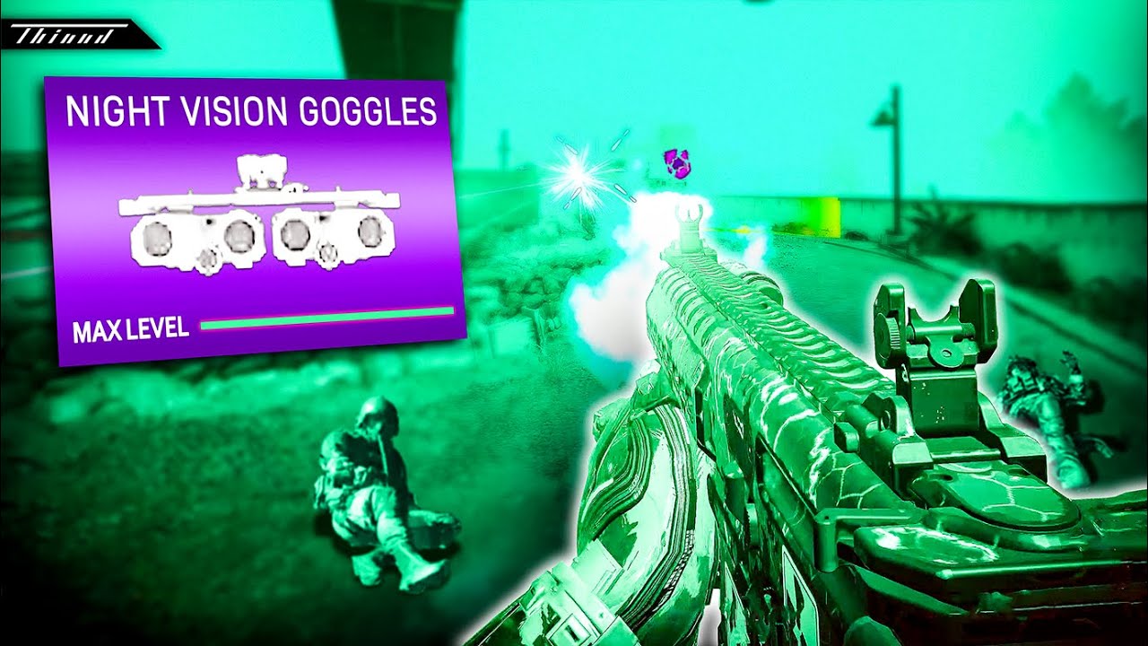 Warzone accidentally gave me Night Vision... (4K UHD) - YouTube