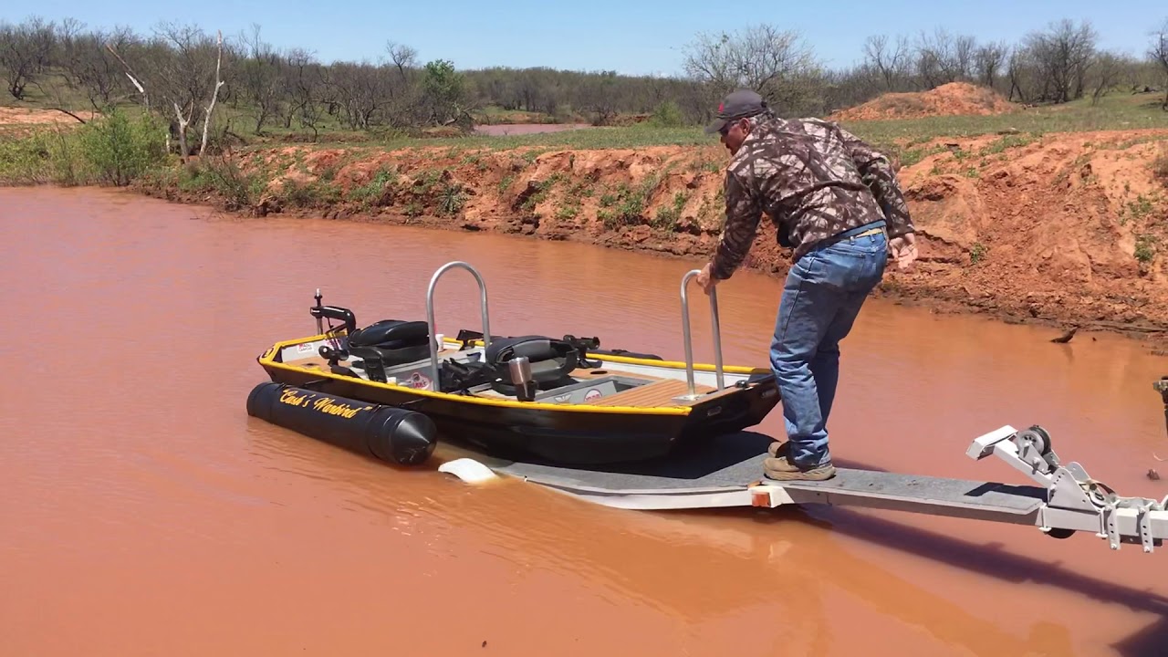 Maiden voyage of my Jontoon (Jon boat x pontoon hybrid) bass boat build ...