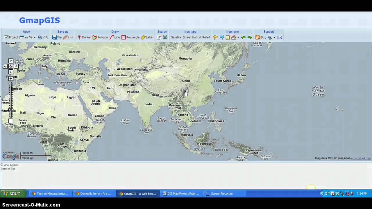 GmapGIS Tutorial - YouTube