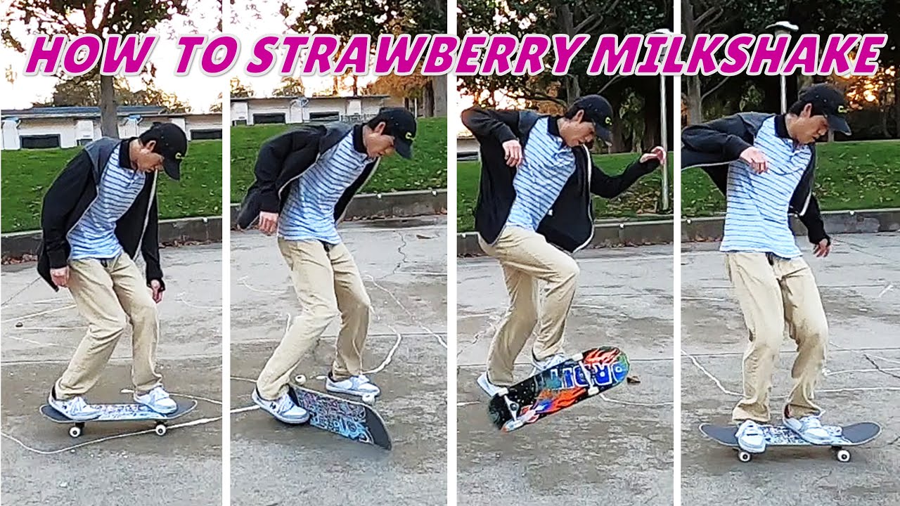 Skate Basics #14: How to Strawberry Milkshake - YouTube