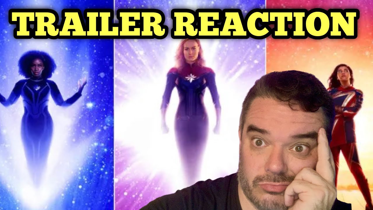 The Marvels Teaser Trailer REACTION - YouTube